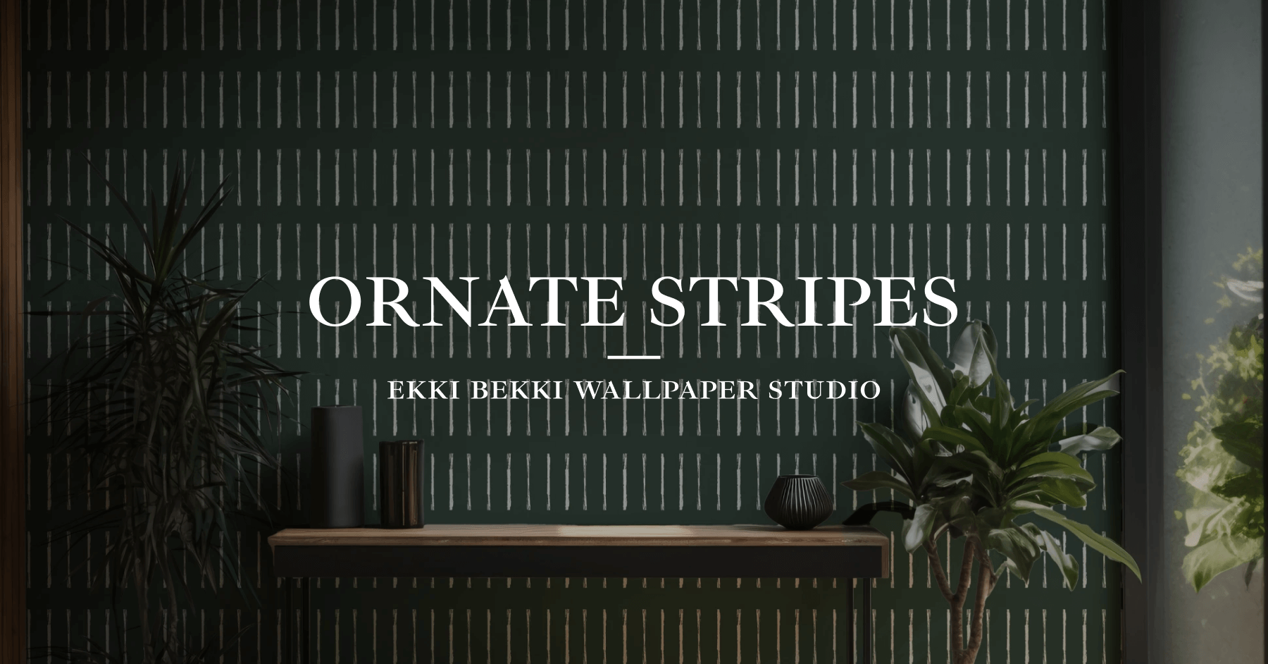 Ornate Stripes | Ekki Bekki Studio