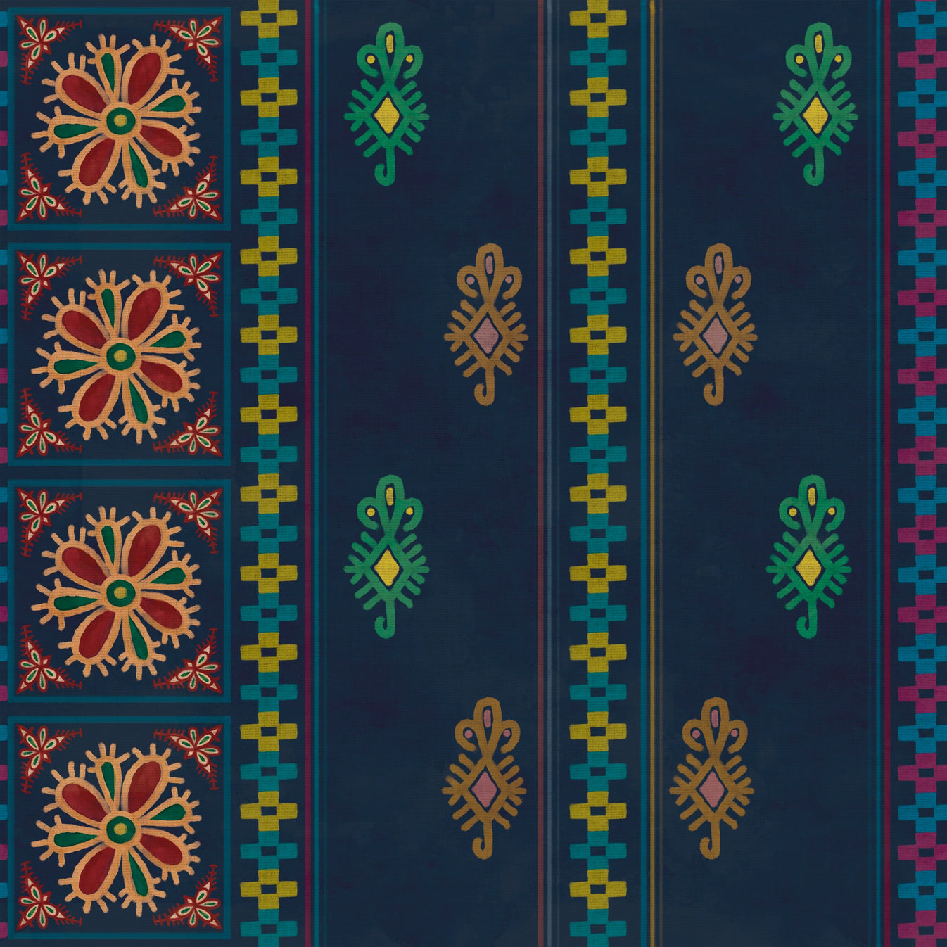 Tribal Impressions | Tribal Tapestry | Ekki Bekki